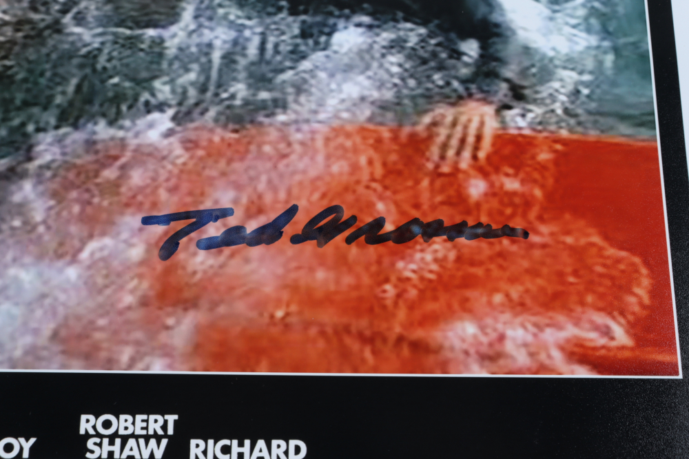 Ted Grossman Signed "Jaws" 11x17 Photo (JSA COA) | Pristine Auction