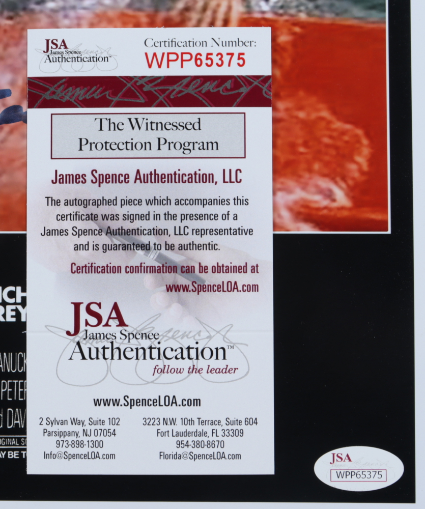 Ted Grossman Signed "Jaws" 11x17 Photo (JSA COA) | Pristine Auction