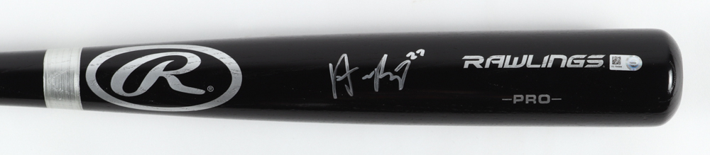 Austin Riley Signed Rawlings Pro Baseball Bat (MLB Hologram) | Pristine ...