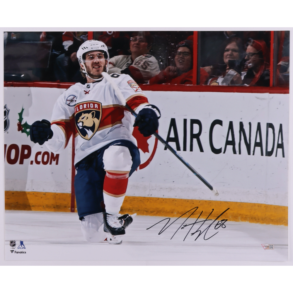 Mike Hoffman Signed Panthers 16x20 Photo (Fanatics Hologram) | Pristine ...