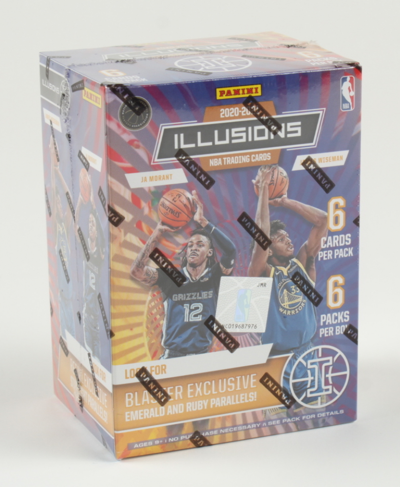 2020-21 Panini Illusions NBA Basketball Blaster Box with (6) Packs ...