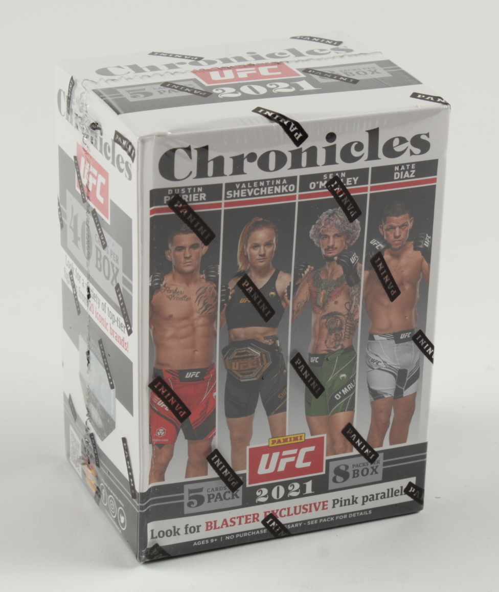 2021 Panini Chronicles UFC Blaster Box with (8) Packs | Pristine Auction