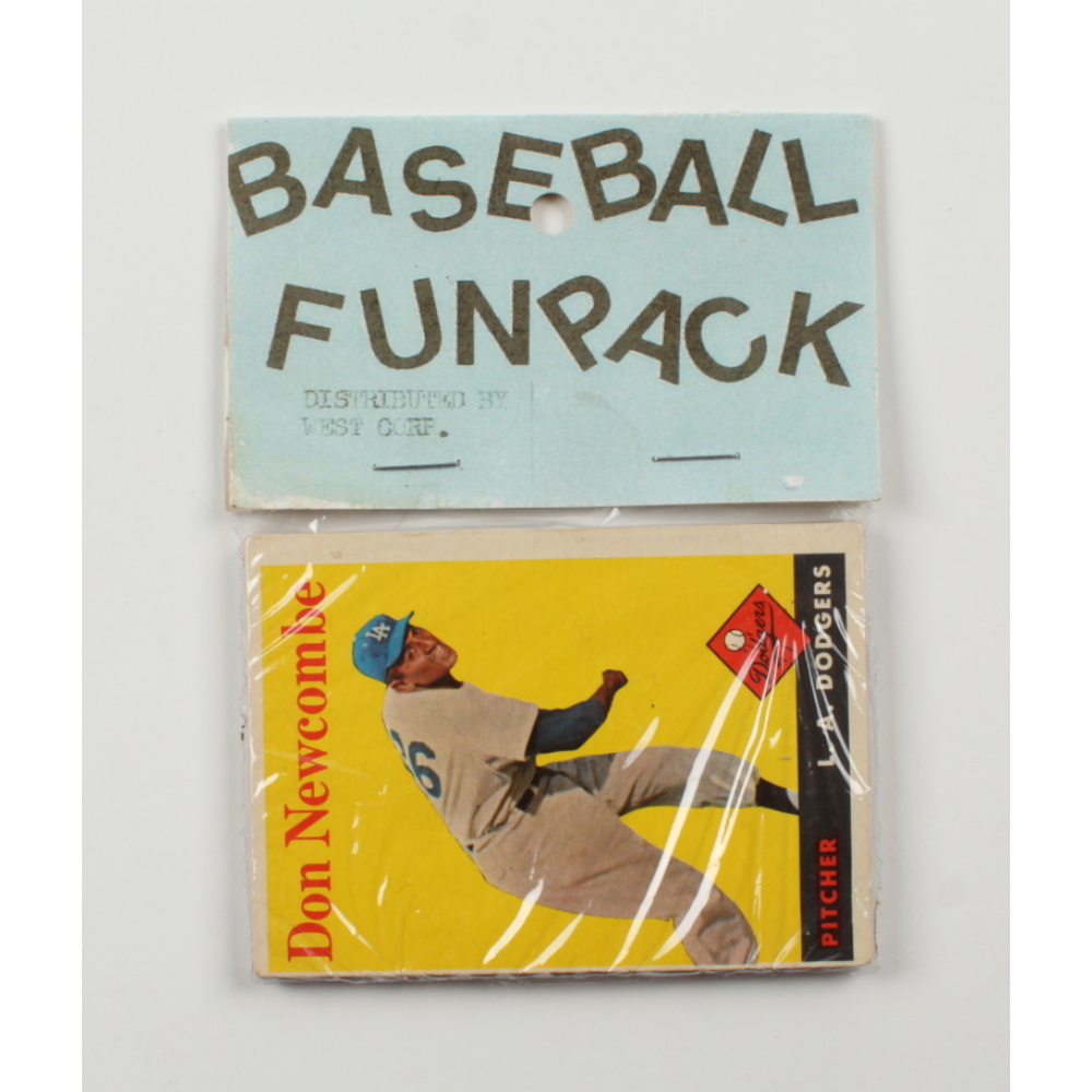 1958 Topps Baseball Card Fun Pack with (10) Cards | Pristine Auction
