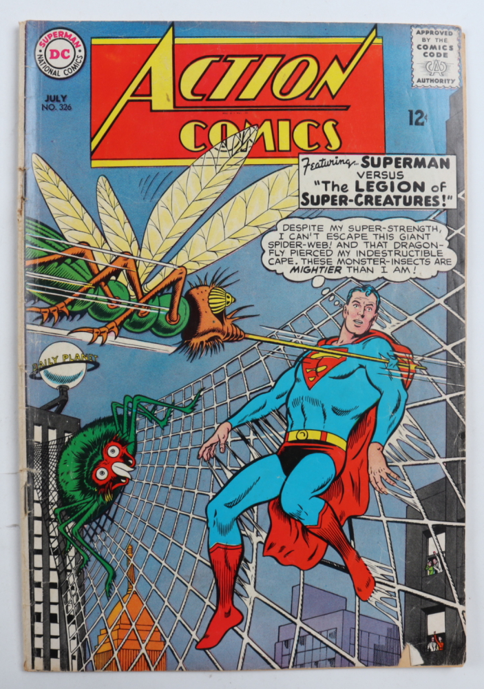 1965 "Action Comics" Issue #326 DC Comic Book | Pristine Auction