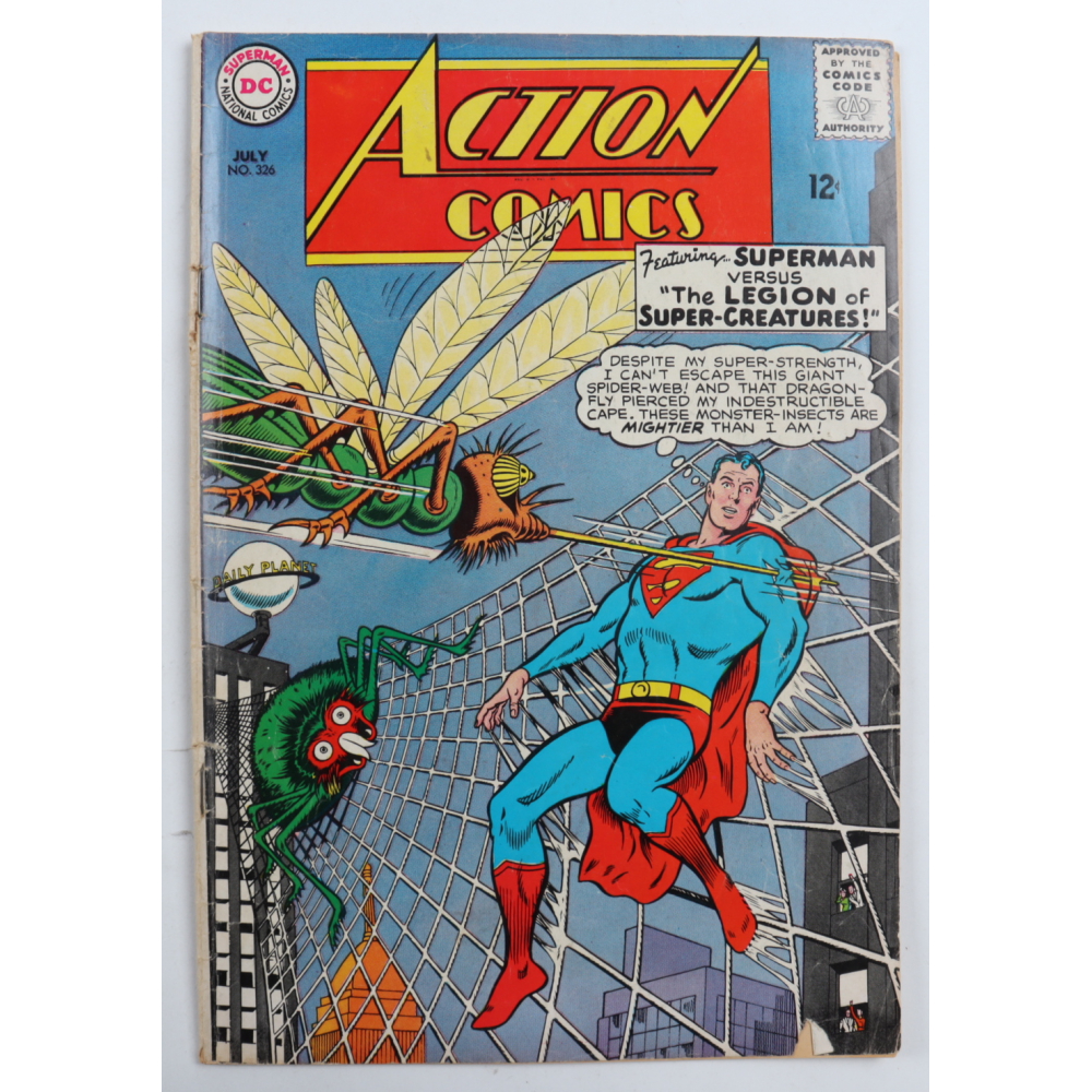 1965 "Action Comics" Issue #326 DC Comic Book | Pristine Auction