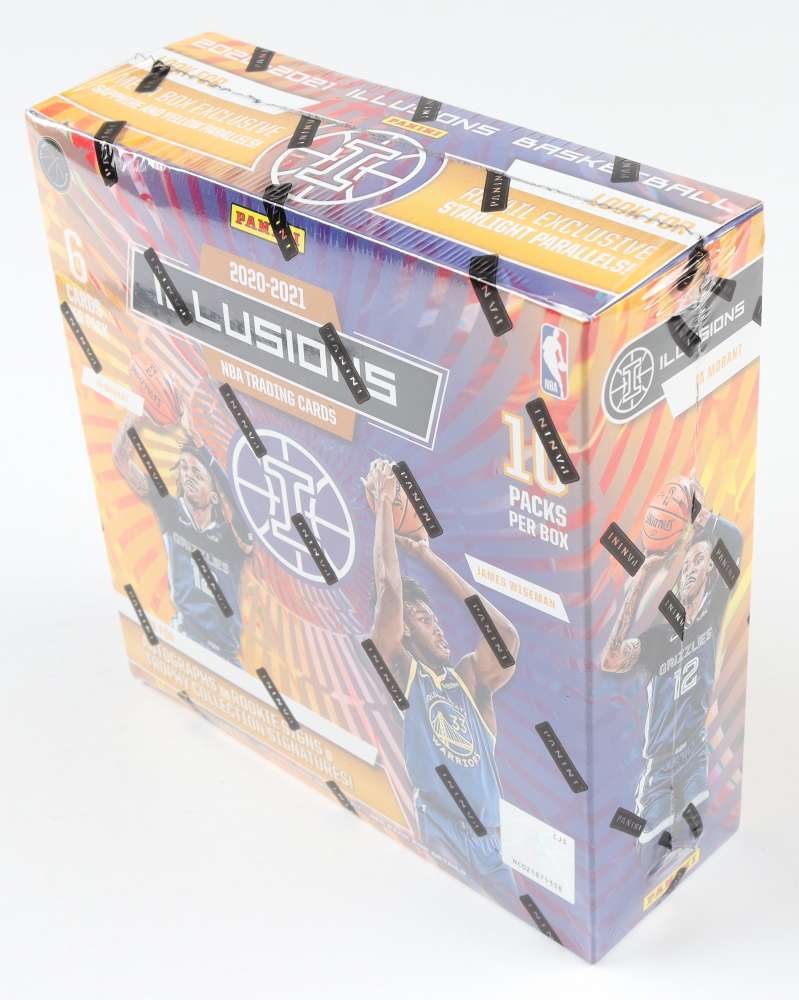 2020-21 Panini Illusions NBA Basketball Mega Box with (10) Packs | Barnebys
