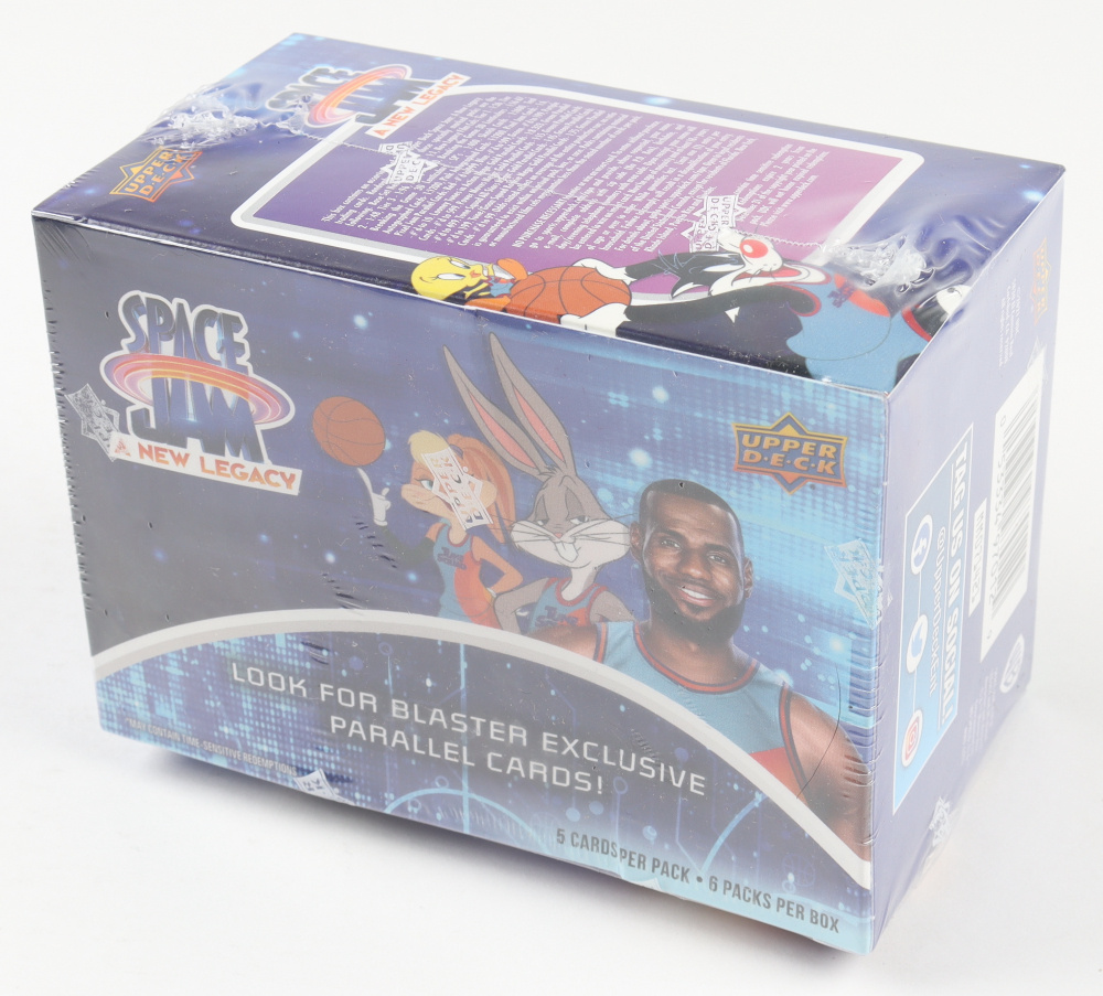 2021 Space Jam: A New Legacy Blaster Box with (6) Packs | Pristine Auction
