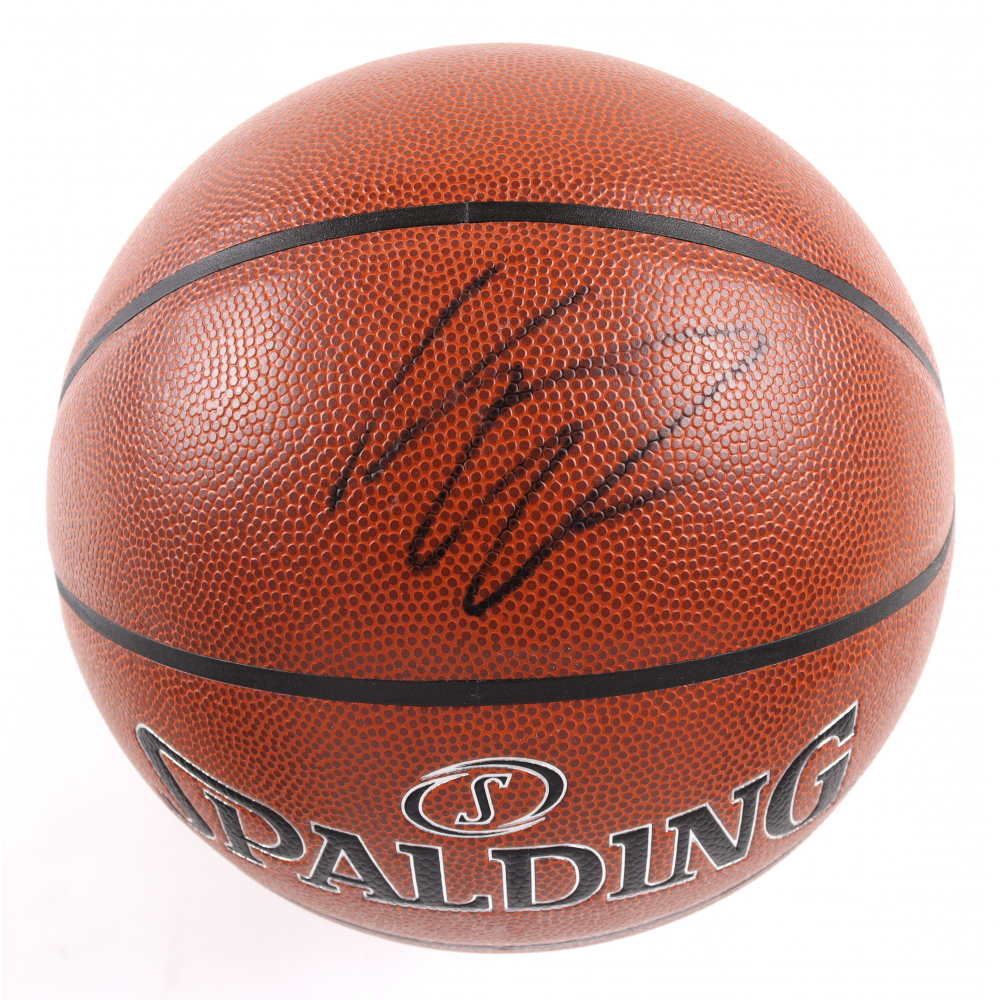 Klay Thompson Signed Spalding Basketball (JSA COA) | Pristine Auction