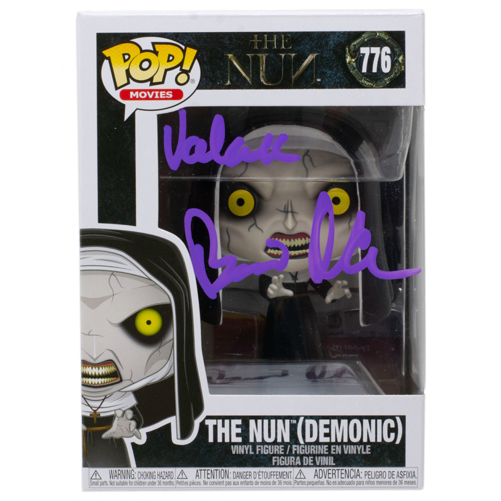 Bonnie Aarons Signed "The Nun" #776 Funko Pop! Vinyl Figure Inscribed ...