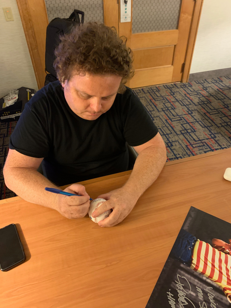 Patrick Renna Signed OML Baseball Inscribed "HAM" & "You're Killin' Me ...