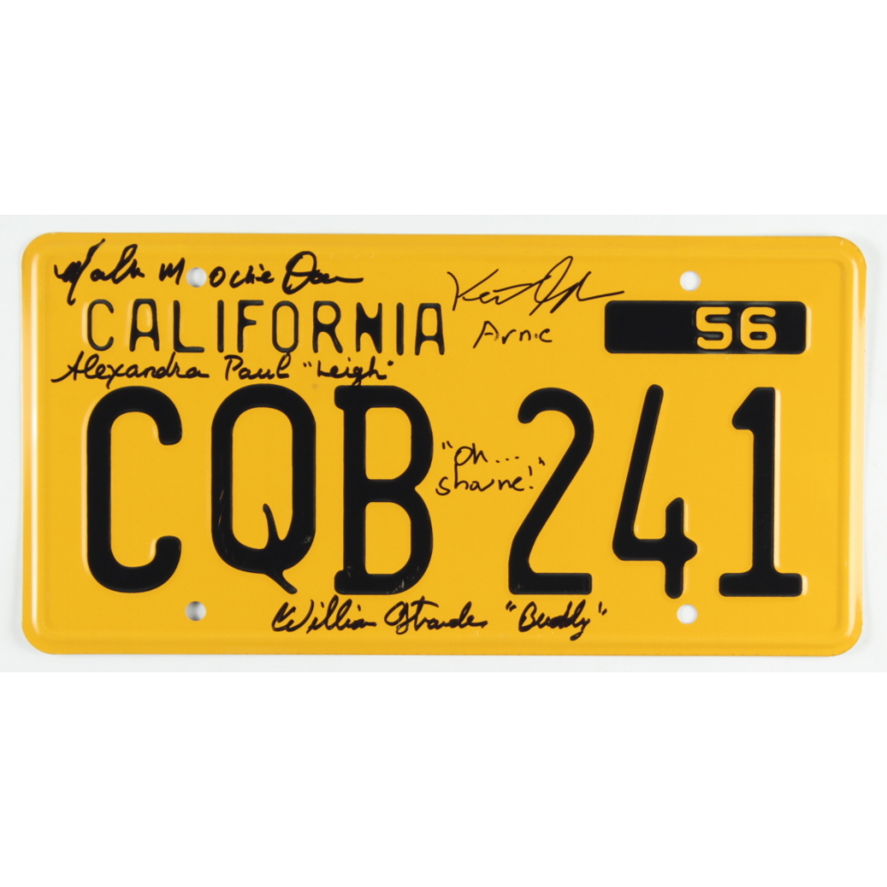John Carpenter's "Christine" California License Plate Signed by (4 ...
