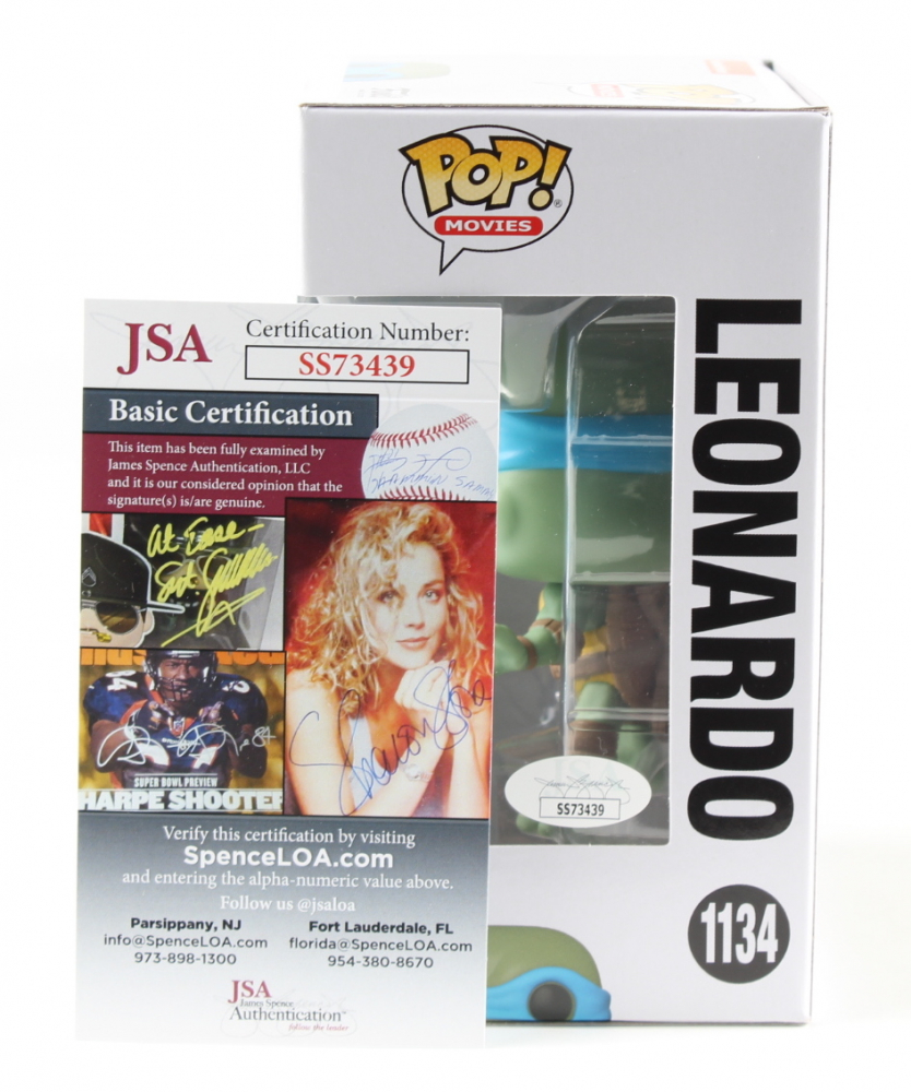 Brian Tochi Signed "Teenage Mutant Ninja Turtles" #1134 Leonardo Funko ...