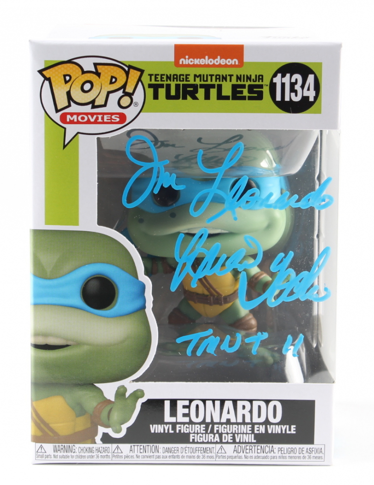 Brian Tochi Signed "Teenage Mutant Ninja Turtles" #1134 Leonardo Funko ...