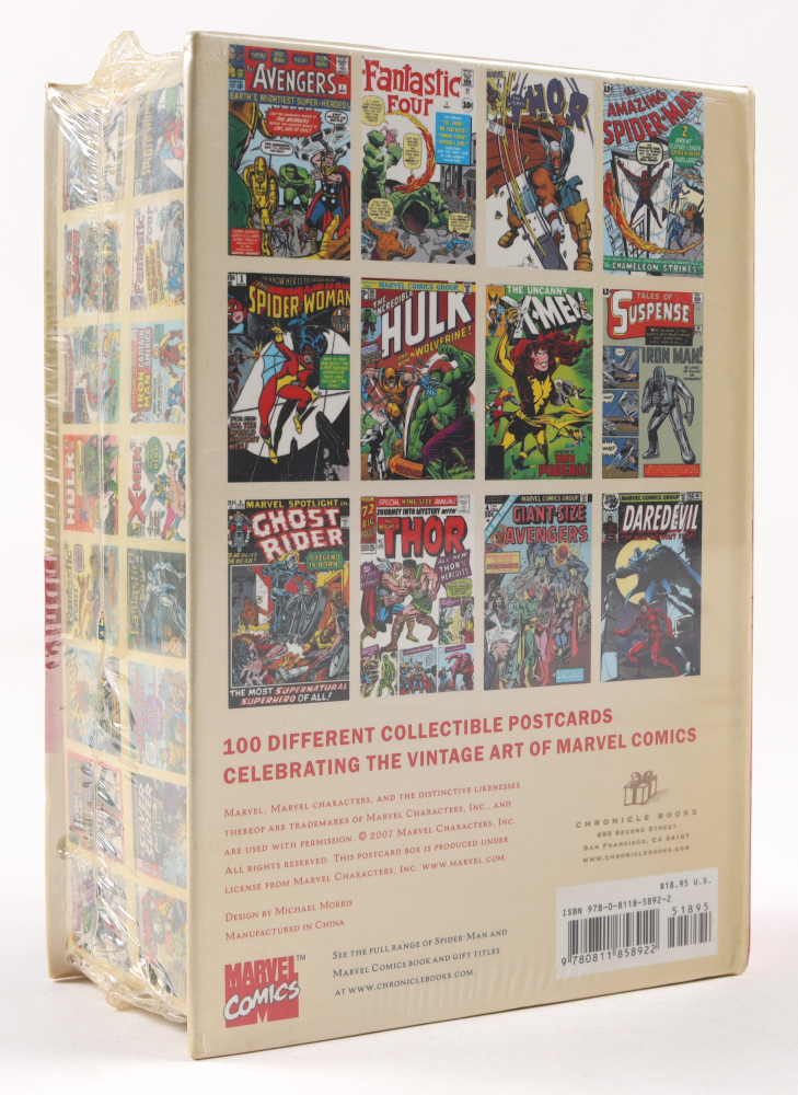"The Art of Vintage Marvel" Set of (100) Collectible Postcards ...