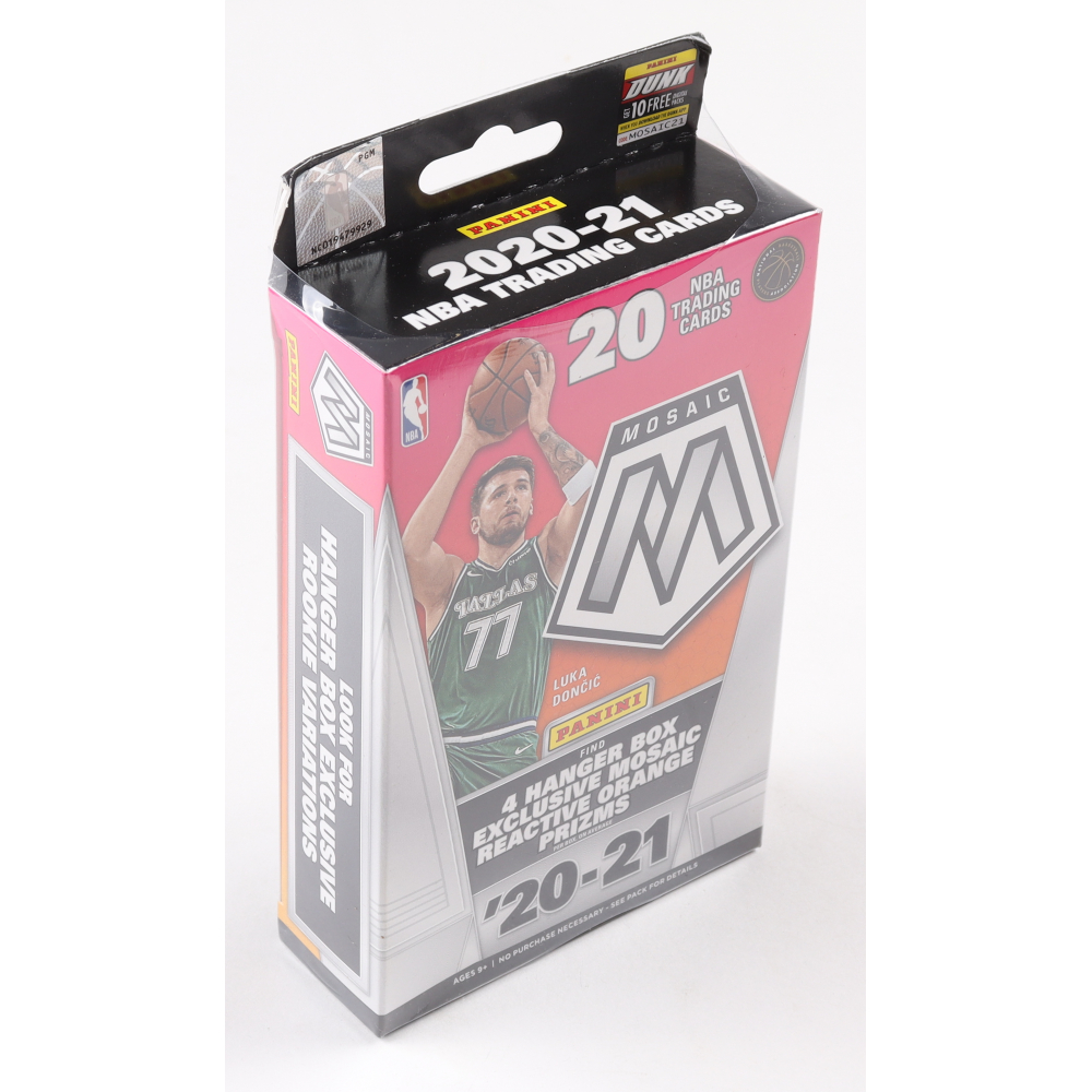 2020-21 Panini Mosaic Basketball Hanger Box with (20) Cards | Pristine ...