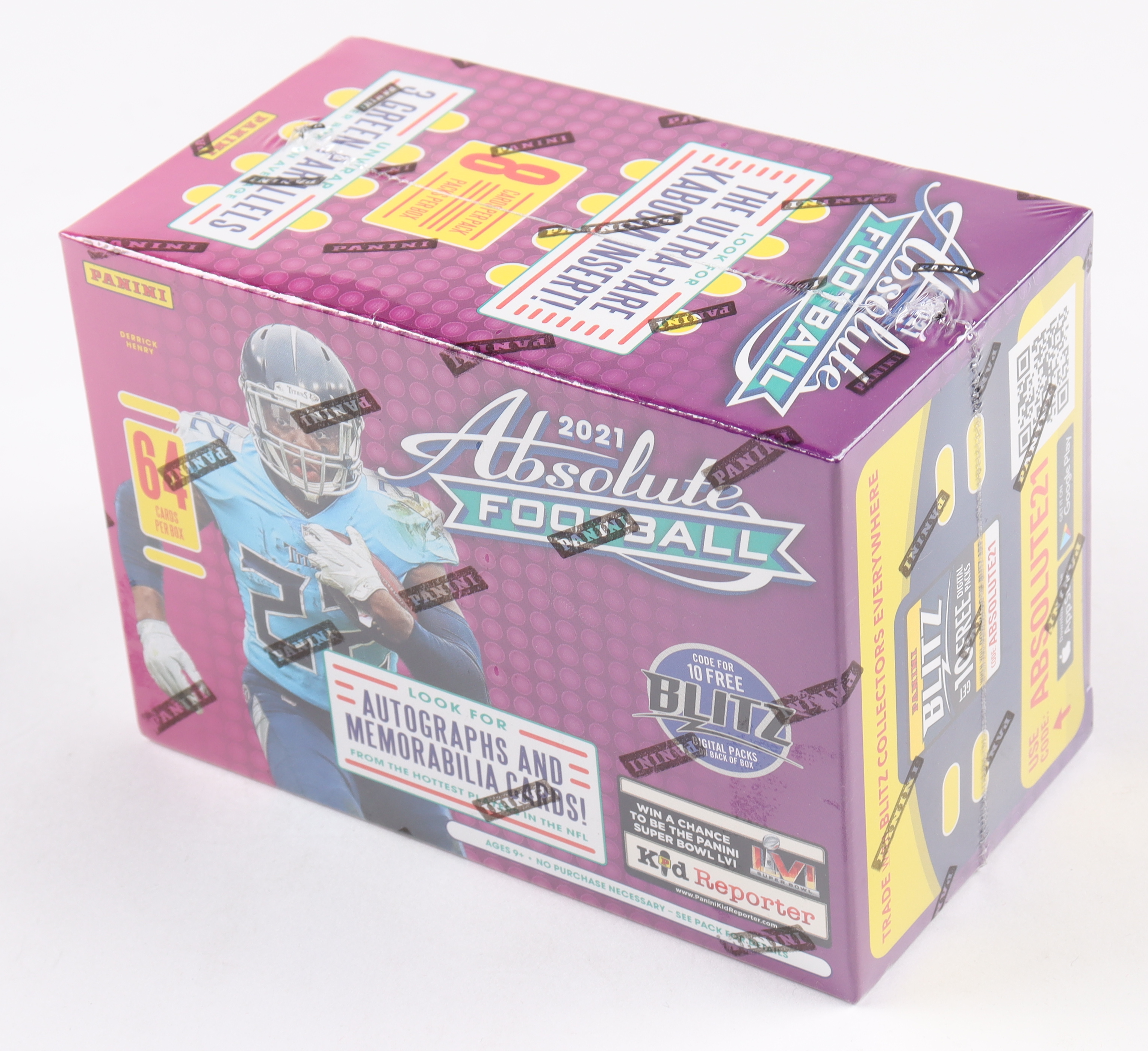 2021 Panini Absolute Football Blaster Box with (8) Packs | Pristine Auction