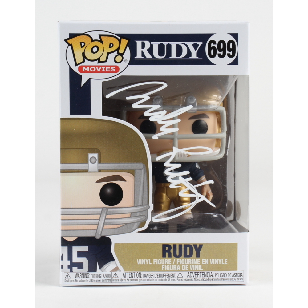 Rudy Ruettiger Signed "Rudy" #699 Rudy Funko Pop! Vinyl Figure (JSA COA ...