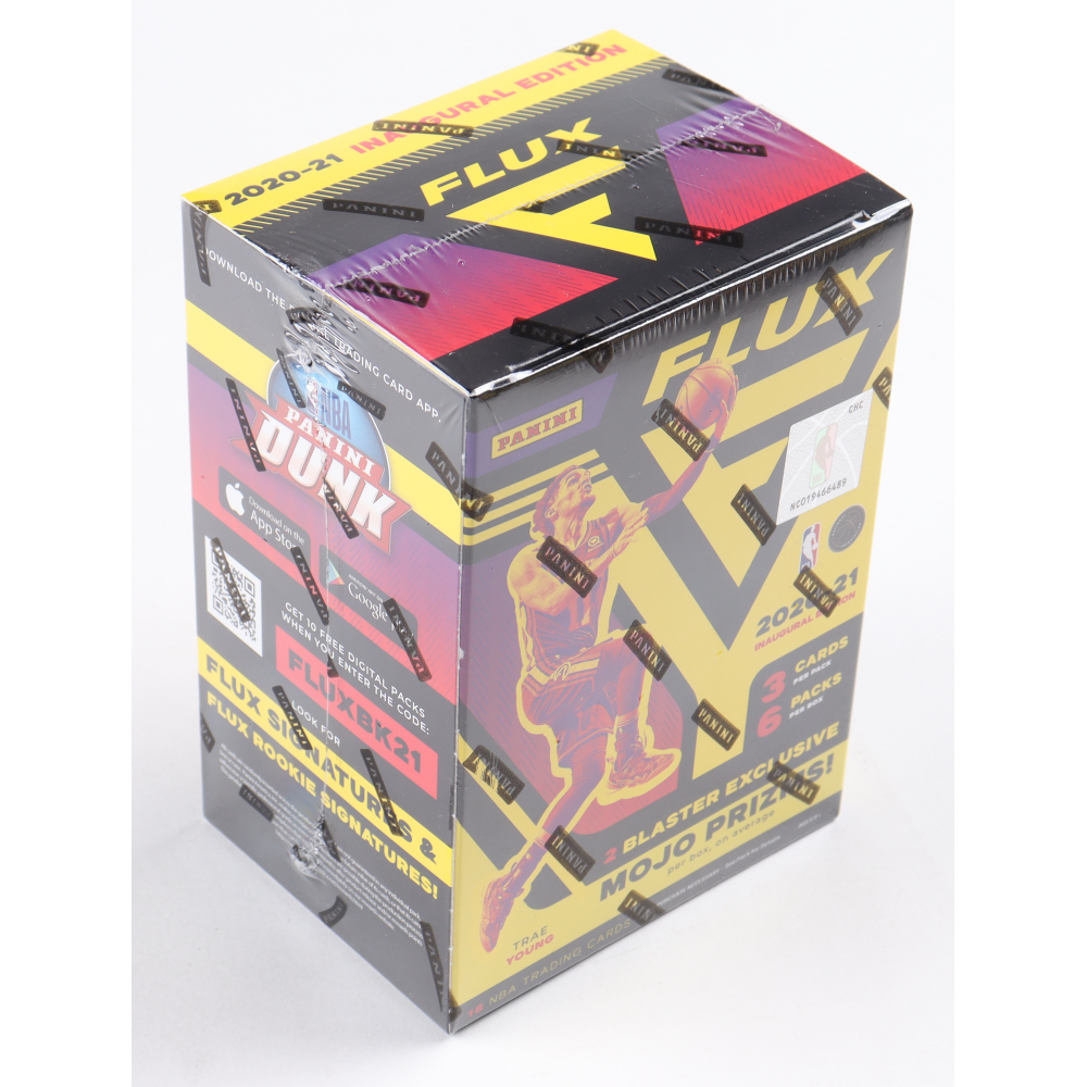 2020-21 Panini Flux Basketball Blaster Box with (6) Packs | Pristine ...