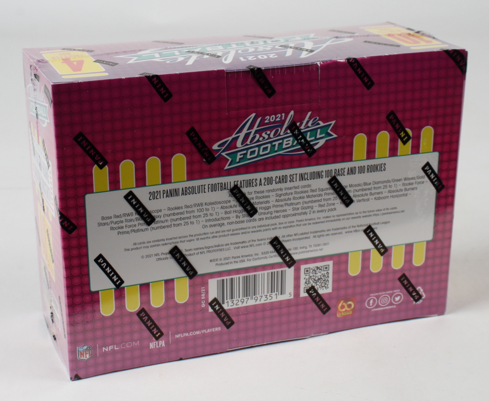 2021 Panini Absolute Football Mega Box with (4) Packs | Pristine Auction