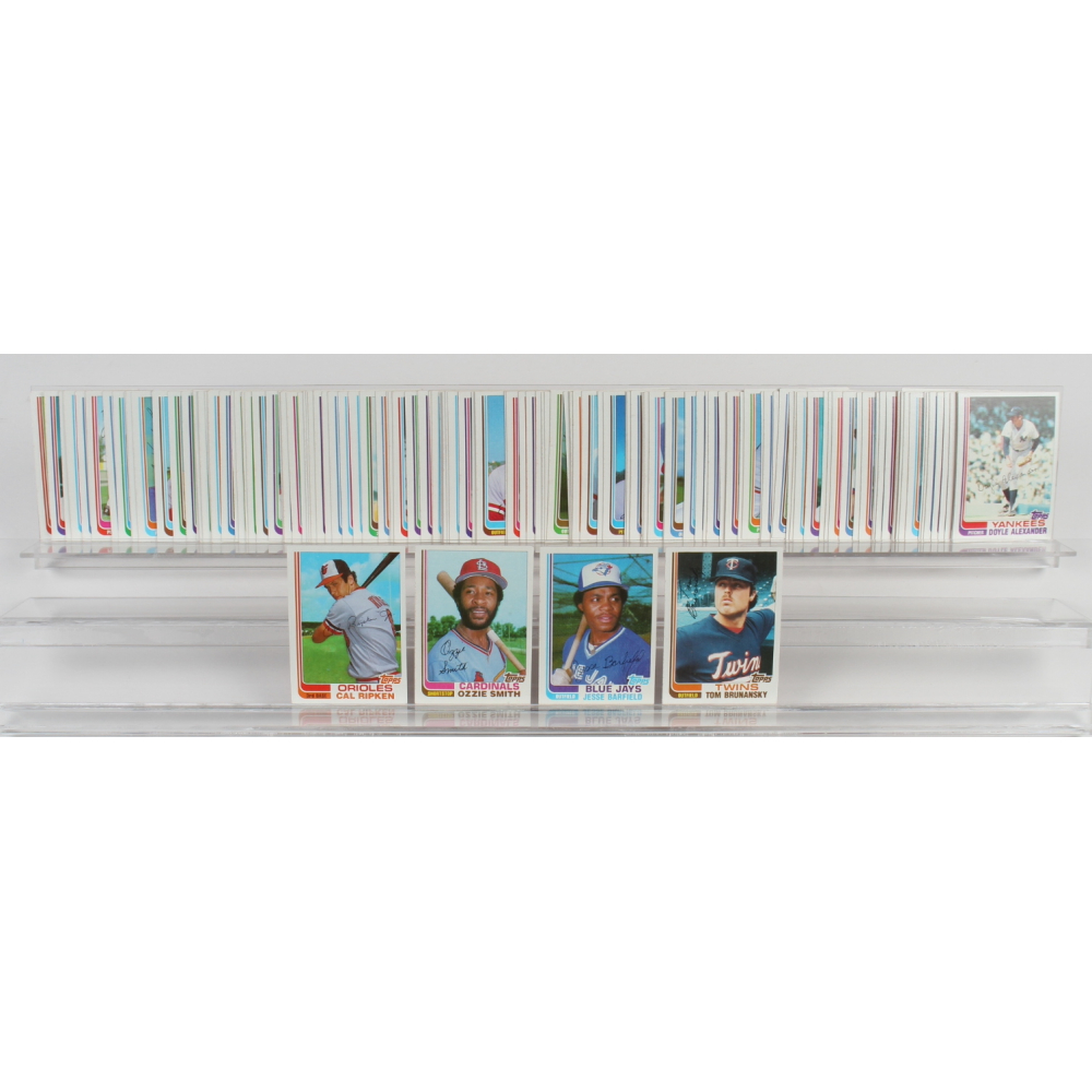 1982 Topps Traded Baseball Complete Set of (132) Cards with Cal Ripken ...