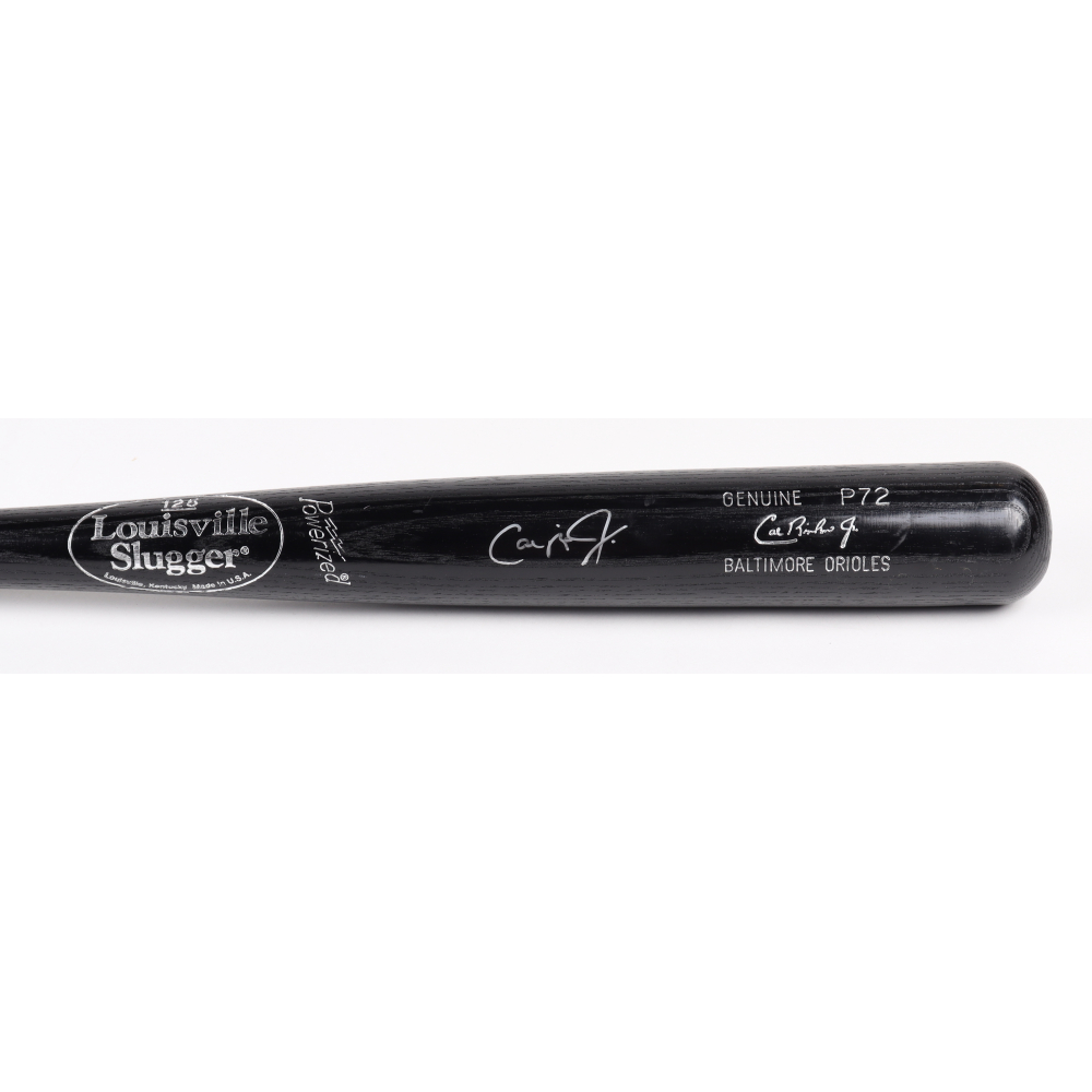 Cal Ripken Jr. Signed Louisville Slugger Player Model Baseball Bat ...