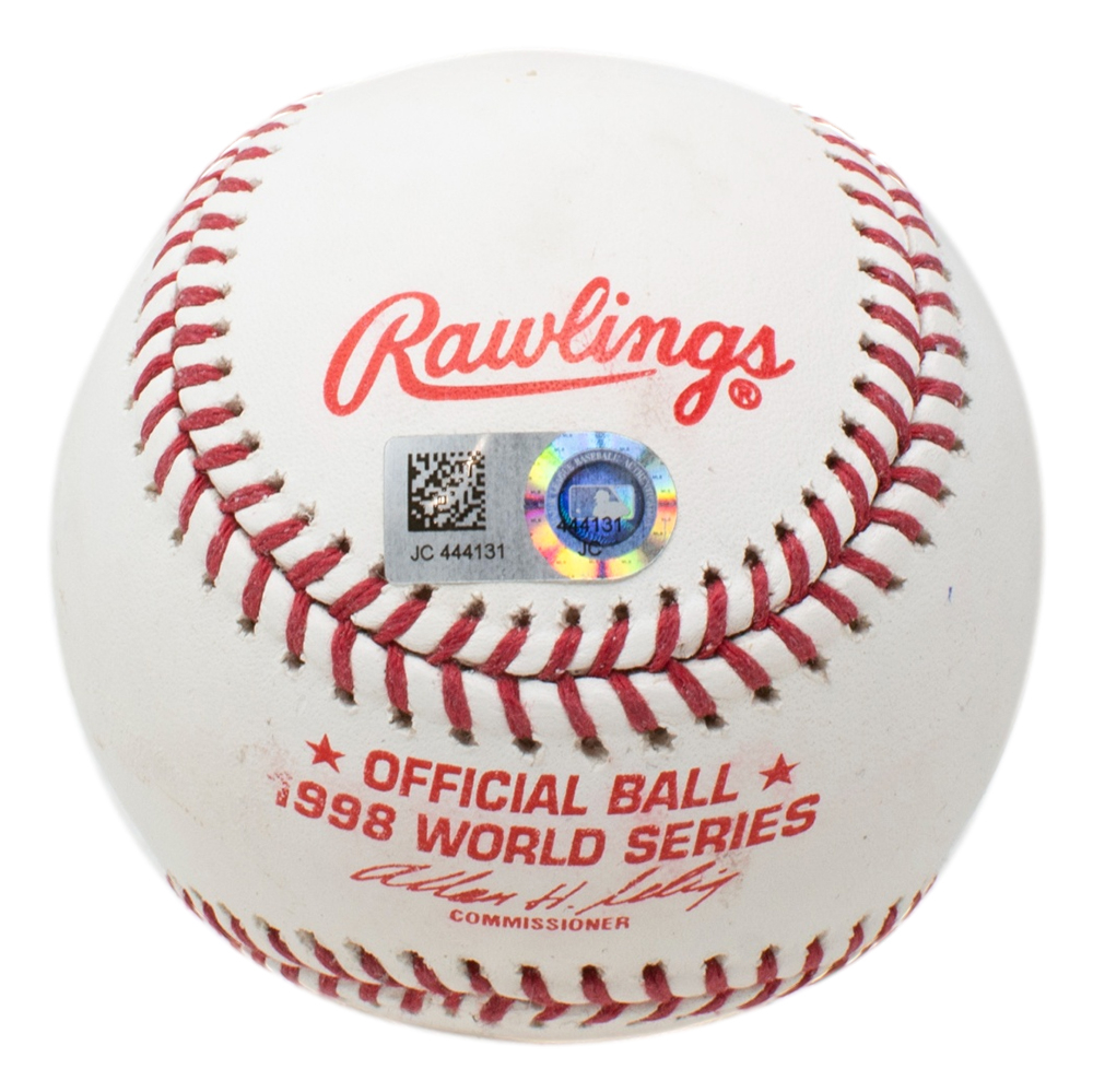 Derek Jeter Signed 1998 World Series Baseball (MLB) | Pristine Auction