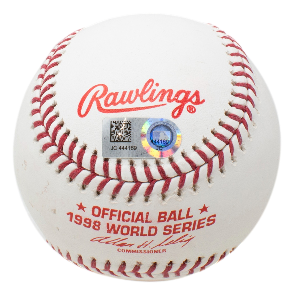 Derek Jeter Signed 1998 World Series Baseball (MLB) | Pristine Auction