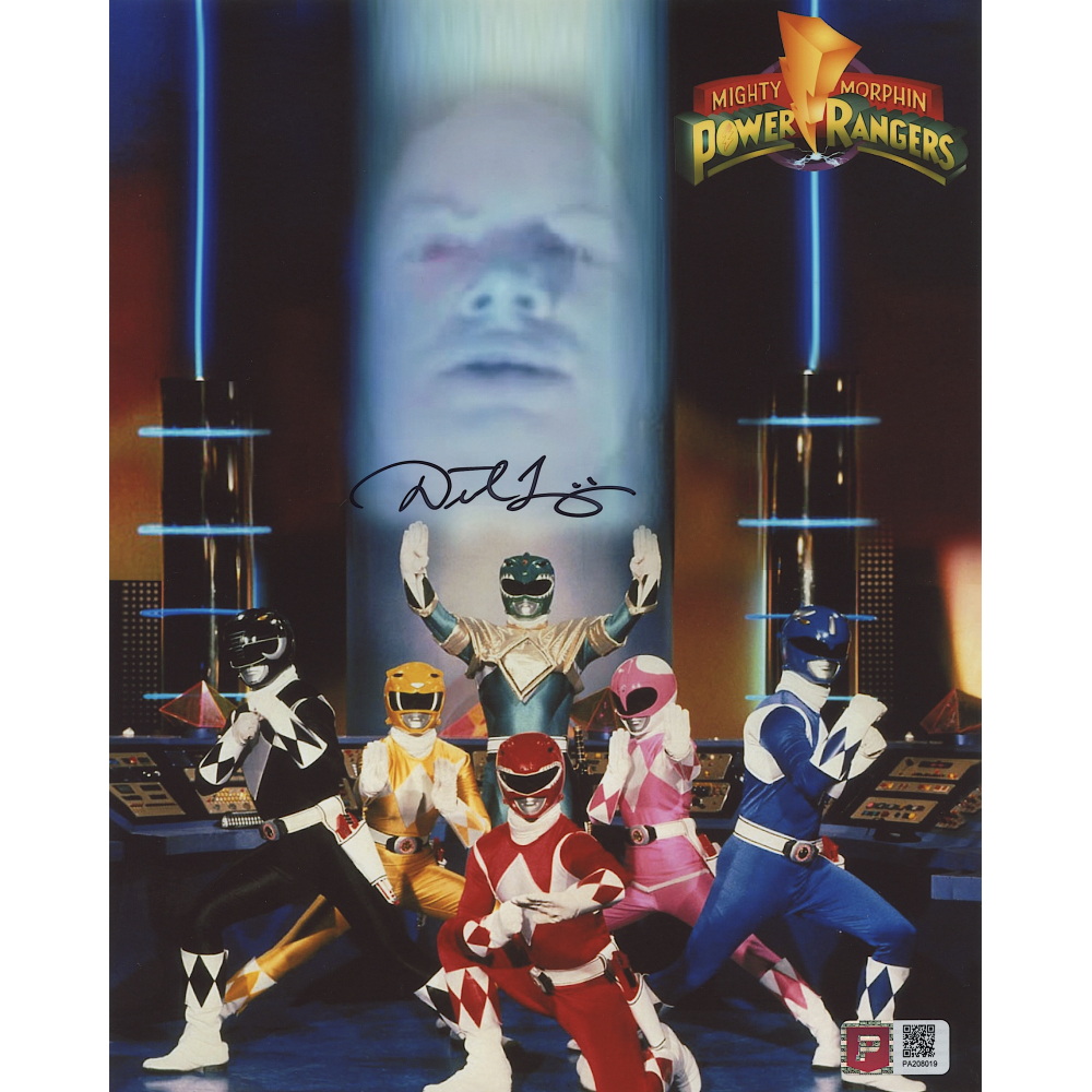 David Fielding Signed "Mighty Morphin Power Rangers" 8x10 Photo (PA ...