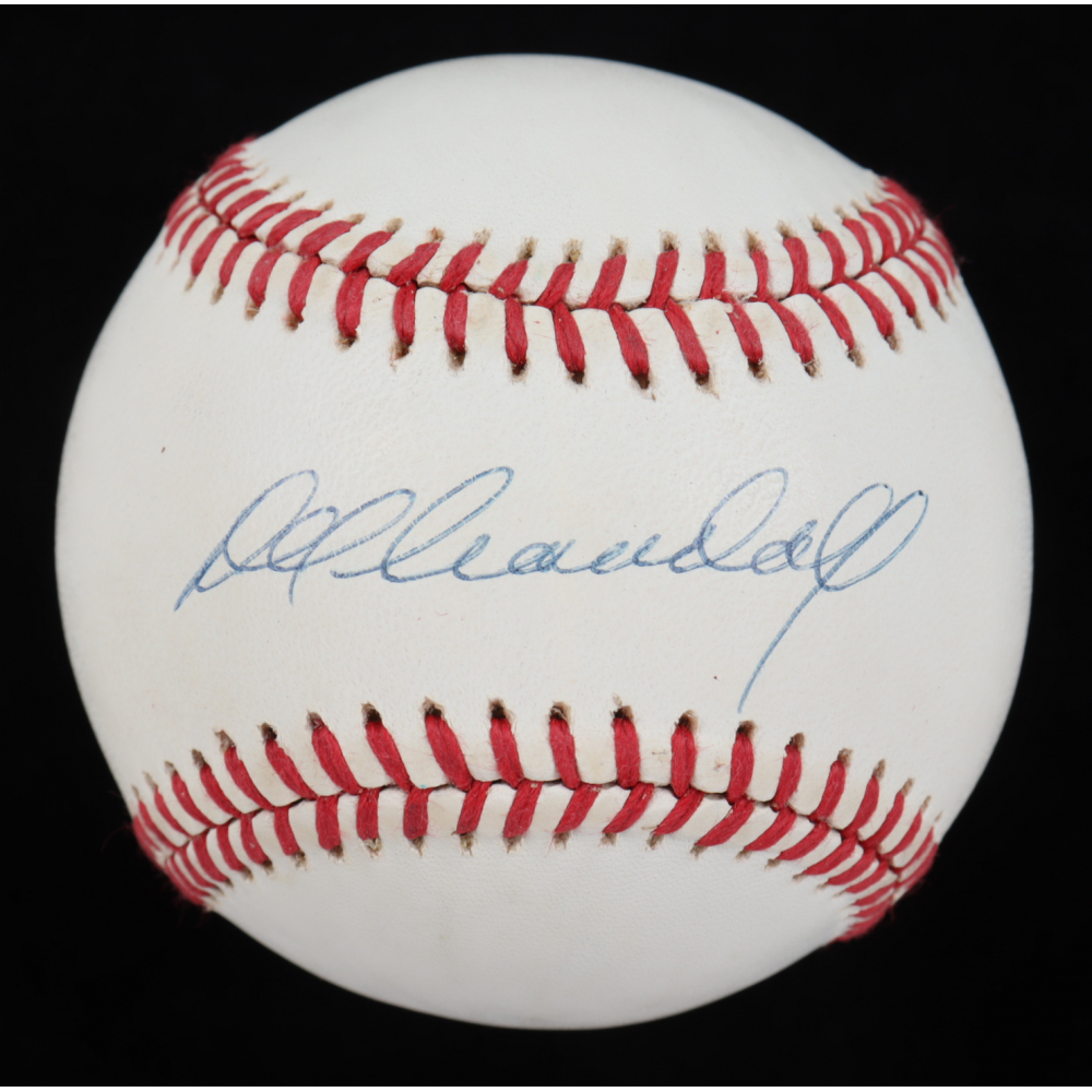 Del Crandall Signed ONL Baseball (JSA) | Pristine Auction