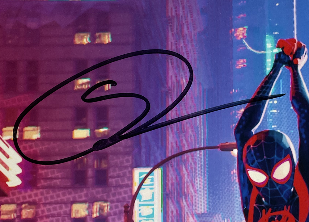 Shameik Moore Signed "Spider-Man: Into the Spider-Verse" 8x10 Photo ...