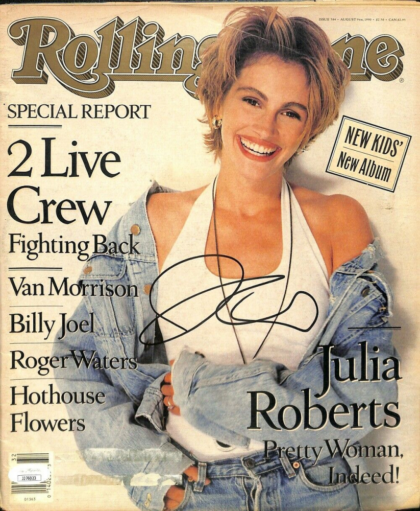 Julia Roberts Signed Rolling Stone Magazine (JSA) | Pristine Auction