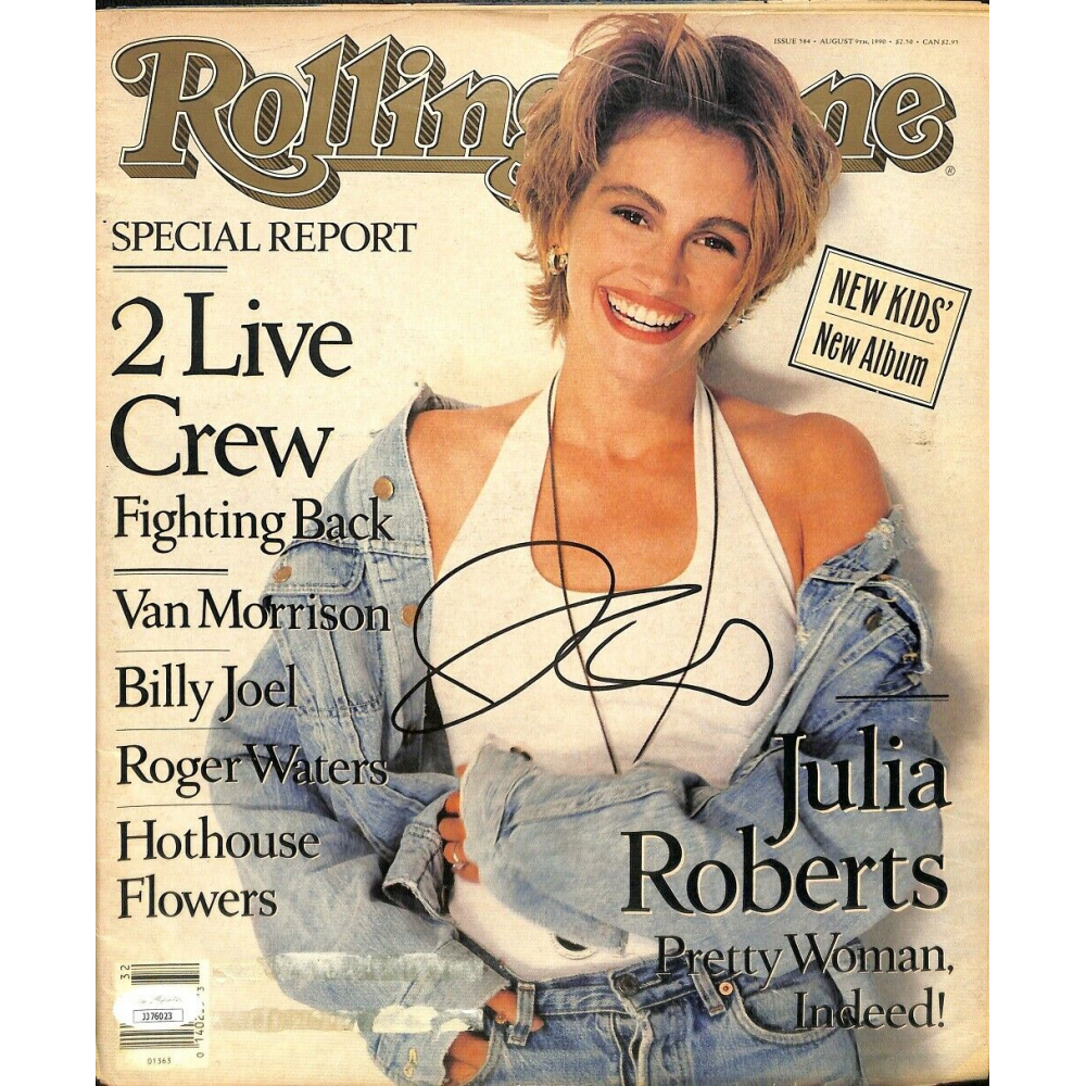 Julia Roberts Signed Rolling Stone Magazine (JSA) | Pristine Auction