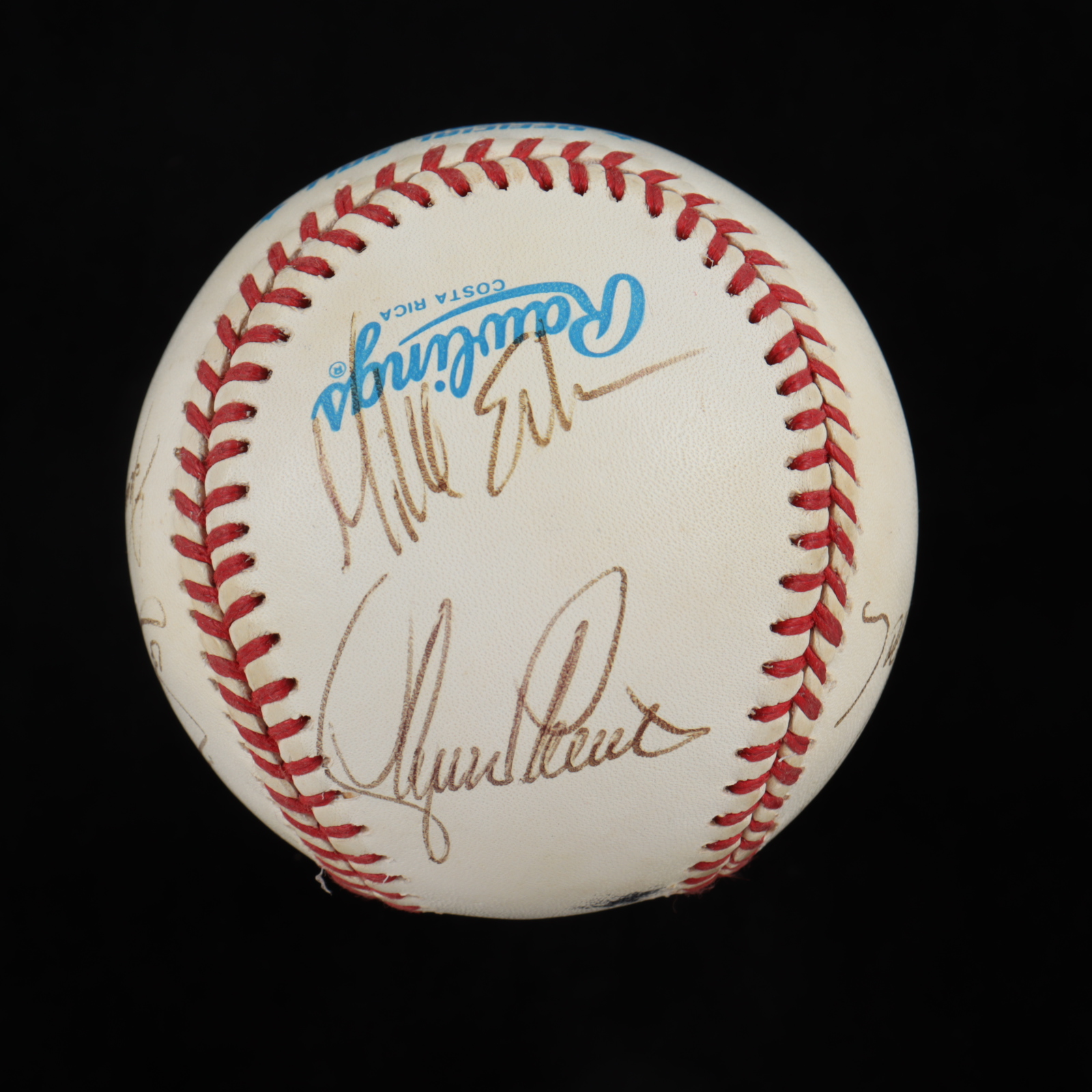 1992 California Angels OAL Baseball Team-Signed by (8) with Bryan ...