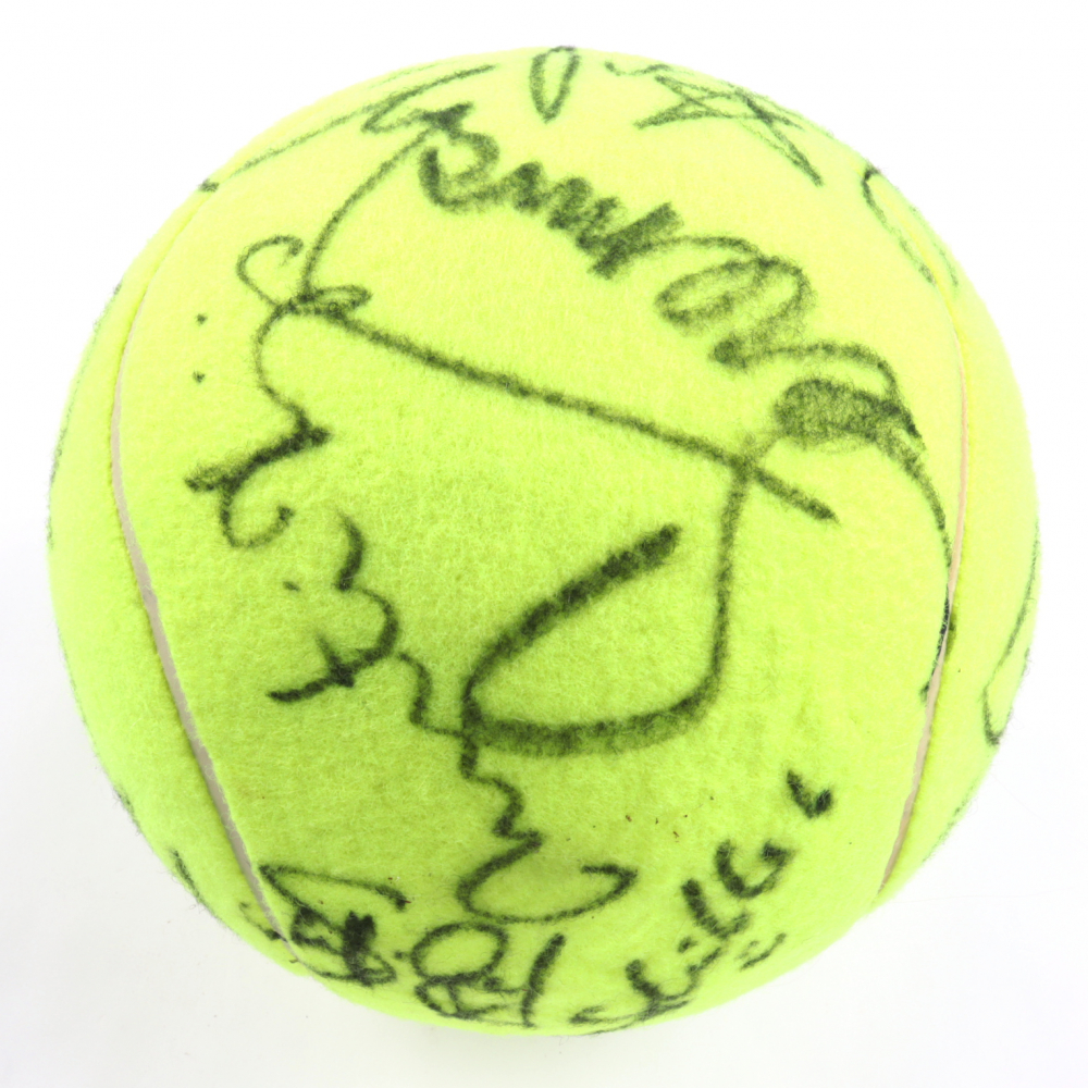 Jumbo Penn Tennis Ball Signed by (16) With Venus Williams, Serena ...