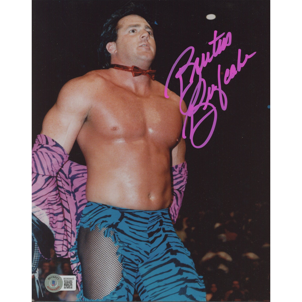 Brutus Beefcake Signed WWF 8x10 Photo (Beckett) | Pristine Auction