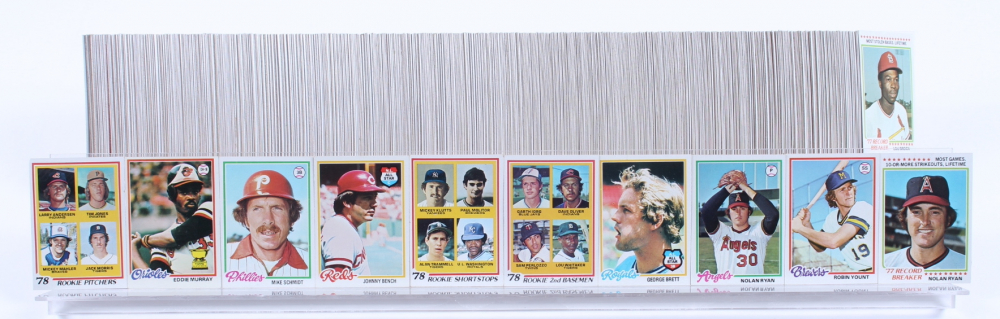 1978 Topps Baseball Complete Set of (726) Cards with Eddie Murray #36 ...