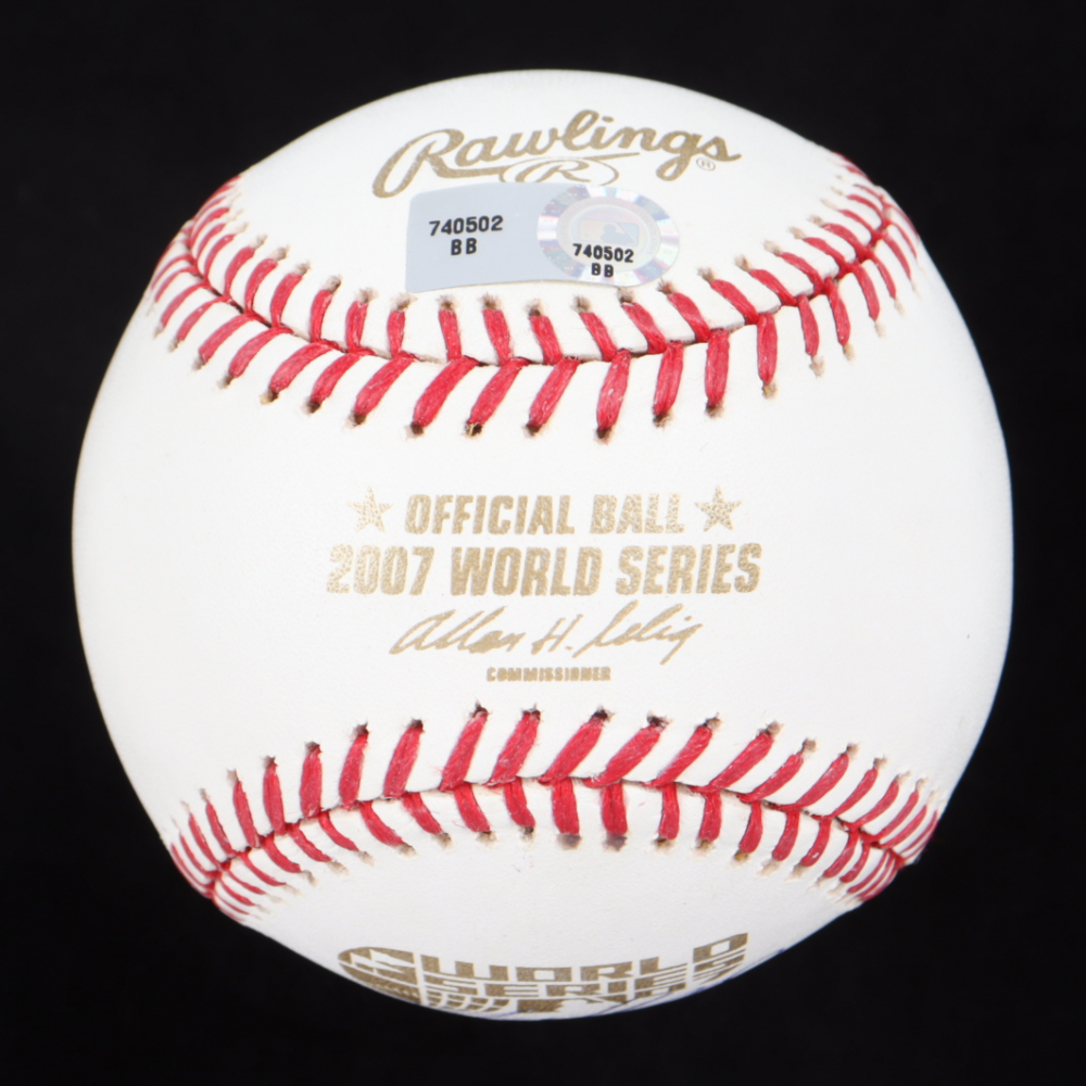 Matt Holliday Signed 2007 World Series Baseball (MLB) | Pristine Auction