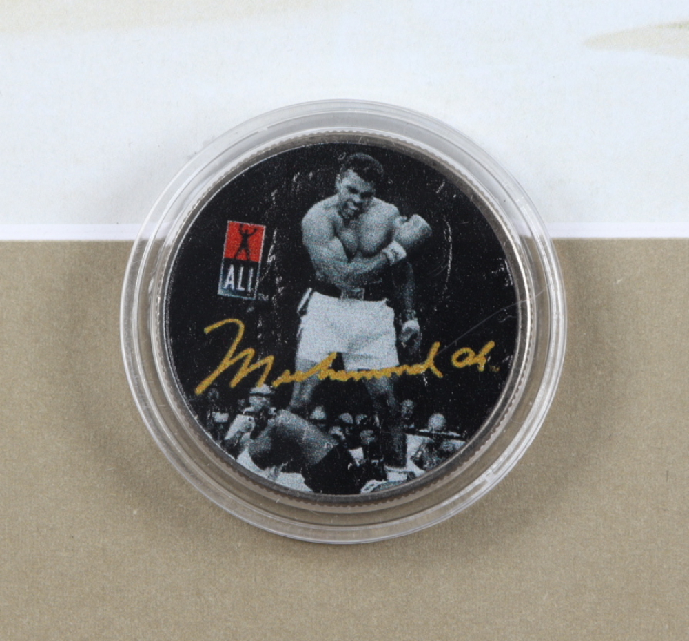 Muhammad Ali 13x16 Custom Framed Photo Display with Half Dollar ...