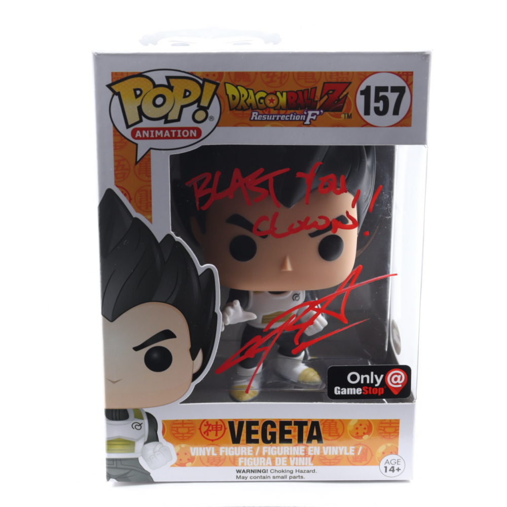 Christopher Sabat Signed "Dragon Ball Z: Resurrection 'F'" #157 Vegeta ...