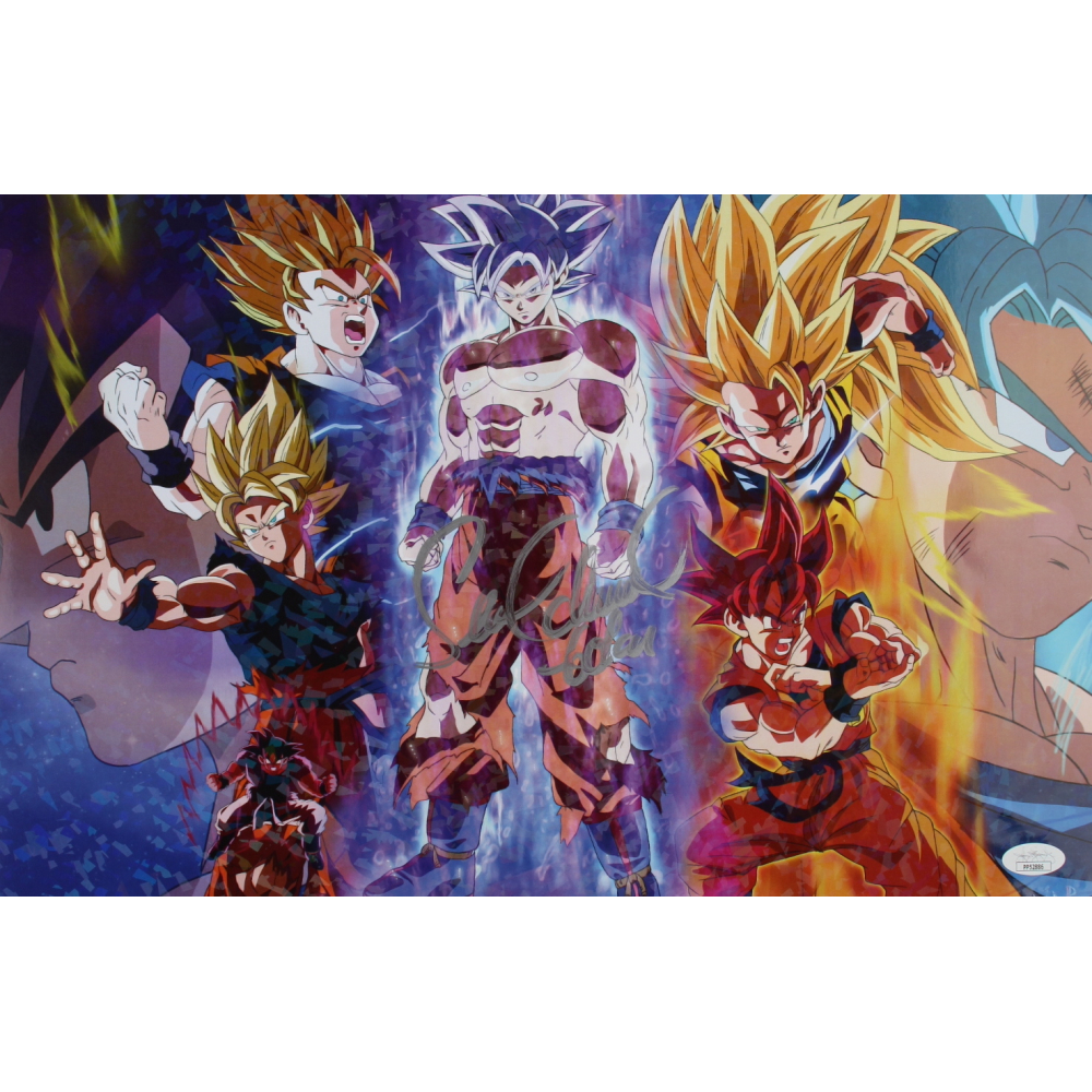 Sean Schemmel Signed "Dragon Ball Z" 11x17 Photo Inscribed "Goku" (JSA ...