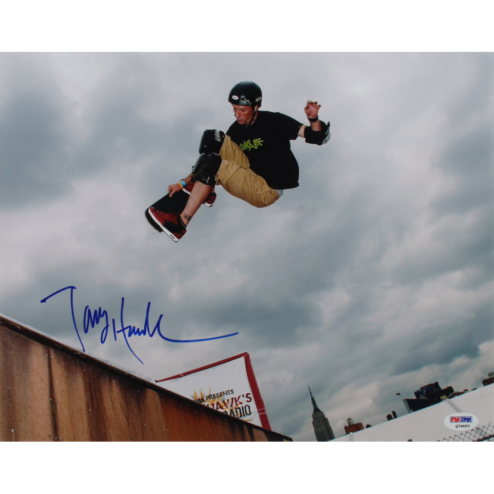 Tony Hawk Signed 11x14 Photo (PSA) | Pristine Auction