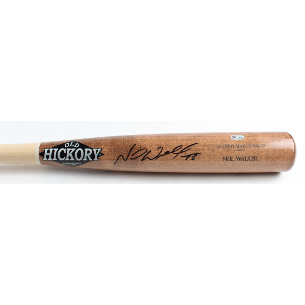 Neil Walker Signed Old Hickory Player Model Baseball Bat (MLB ...