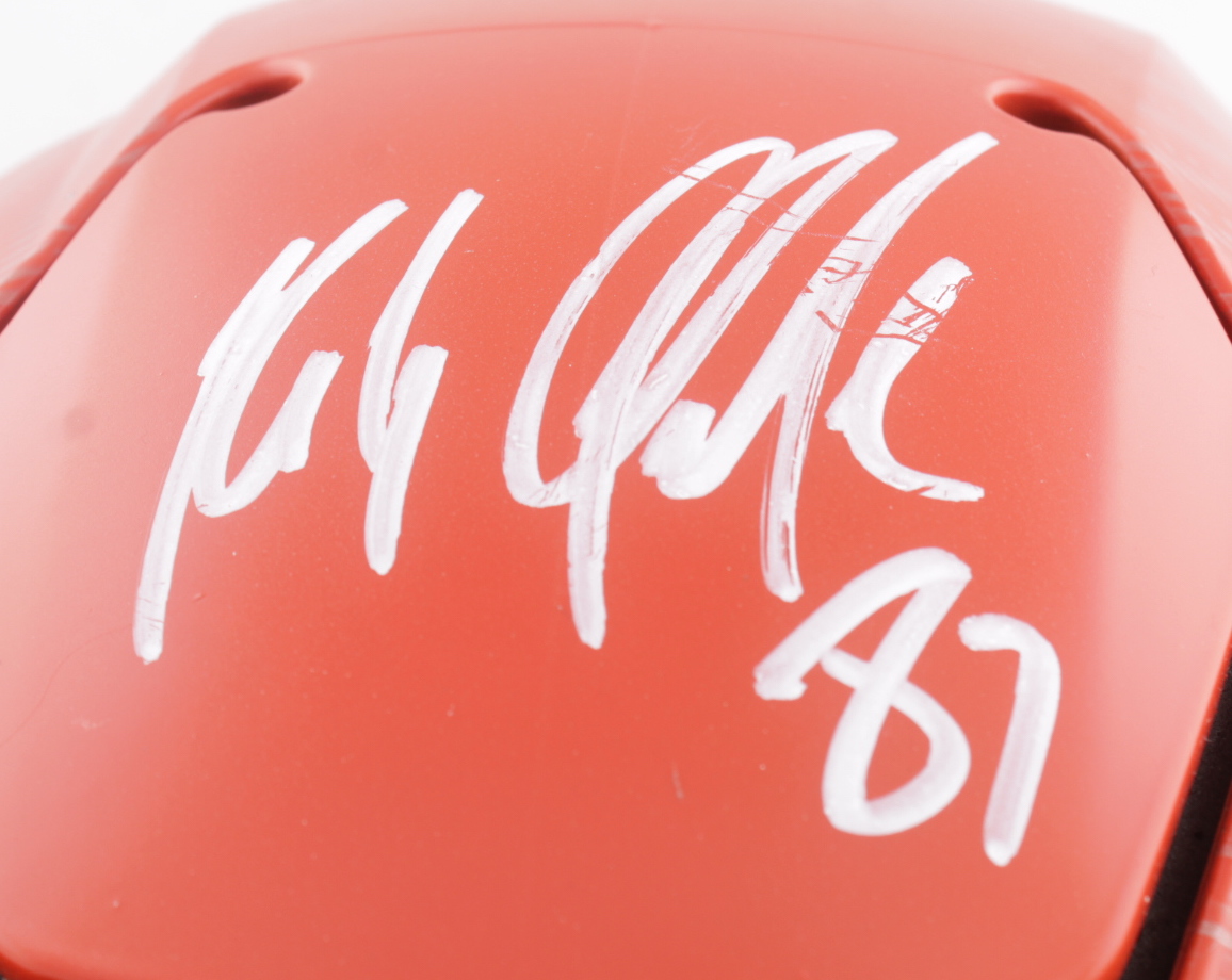 Rob Gronkowski Signed Buccaneers Full-Size Authentic On-Field Hydro ...
