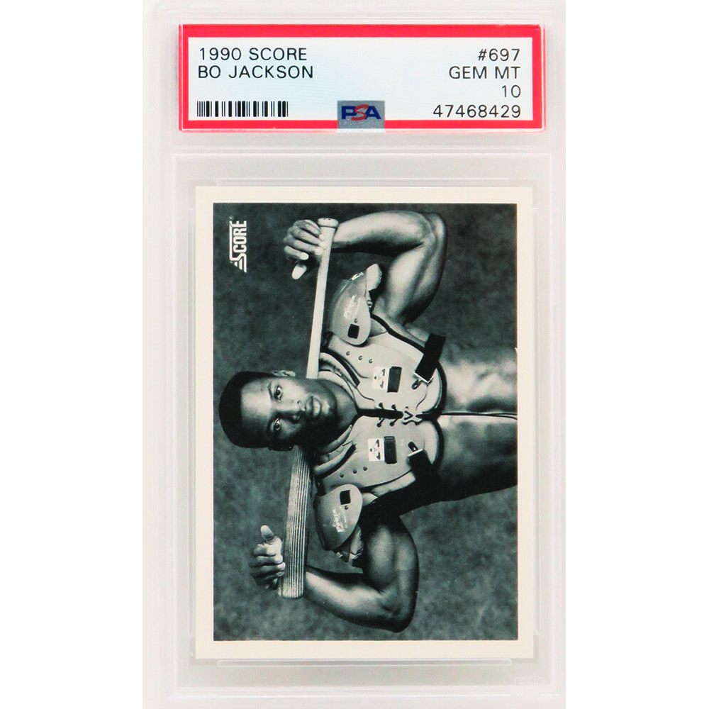 Bo Jackson 1990 Score #697 FB/BB (PSA 10) | Pristine Auction
