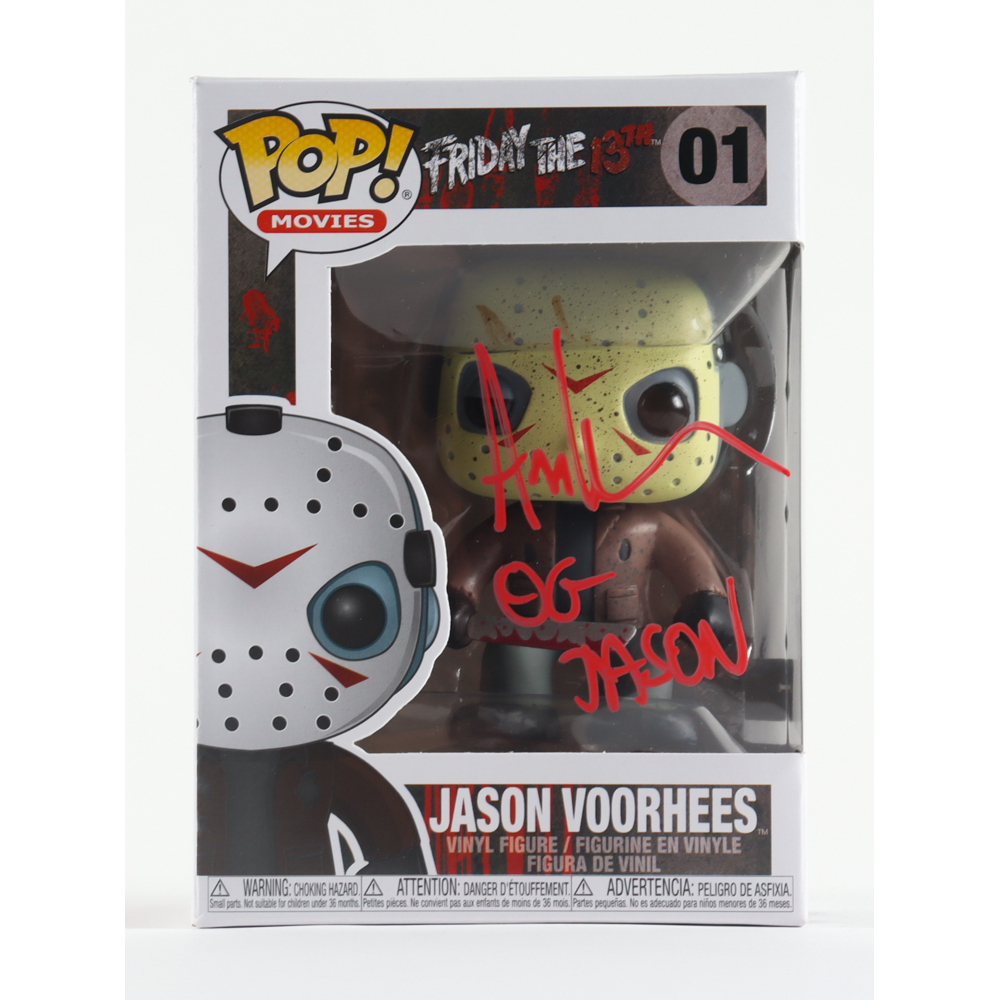 Ari Lehman Signed "Friday the 13th" #01 Jason Voorhees Funko Pop! Vinyl ...
