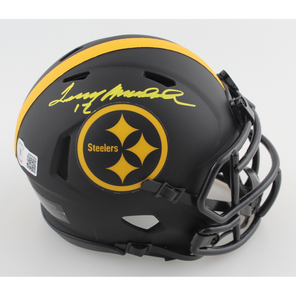 Terry Bradshaw Signed Steelers Eclipse Alternate Speed Mini Helmet ...