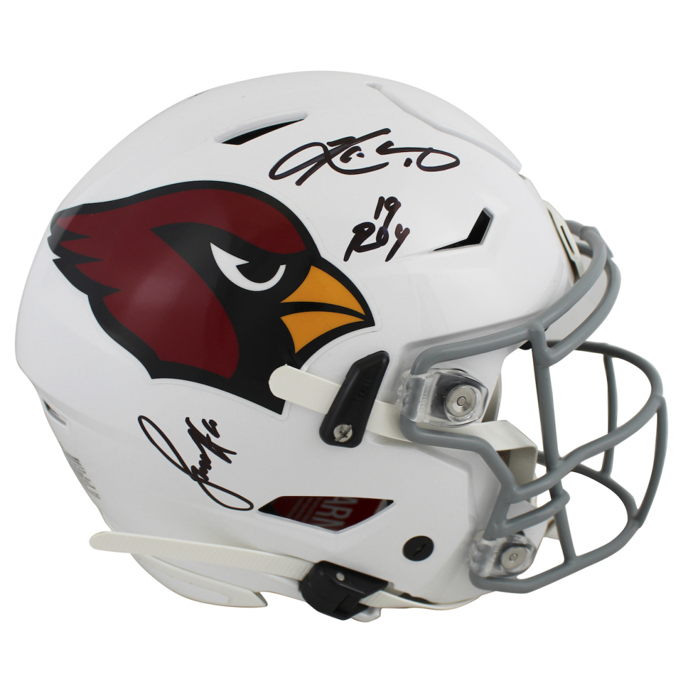 Kyler Murray & Larry Fitzgerald Signed Cardinals Full-Size Authentic On ...