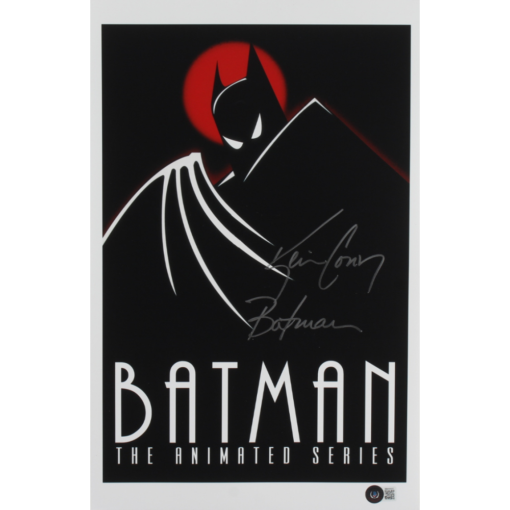 Kevin Conroy Signed "Batman: The Animated Series" 11x17 Poster ...