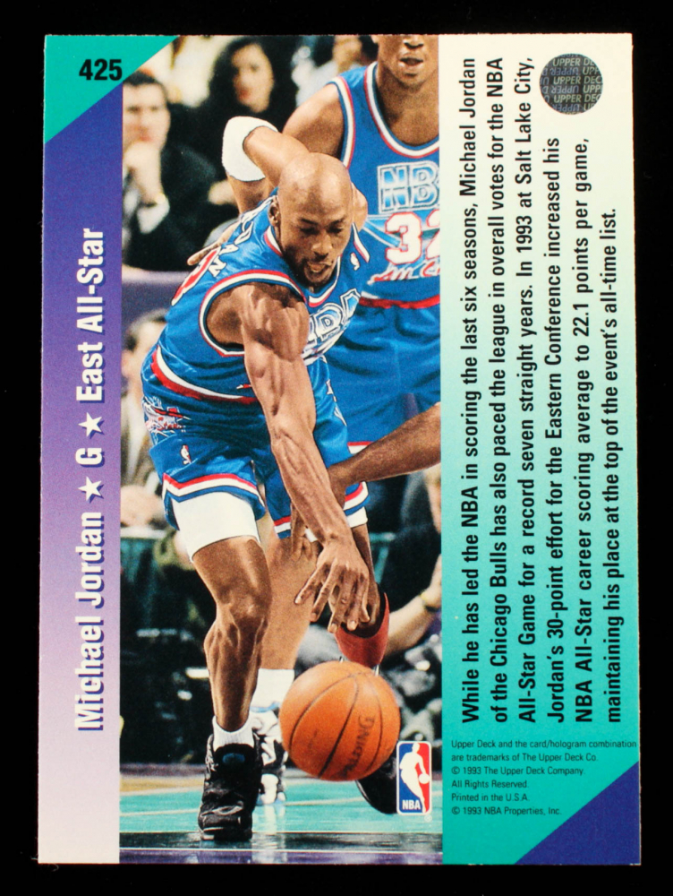 Michael Jordan 1992-93 Upper Deck #425 AS | Pristine Auction