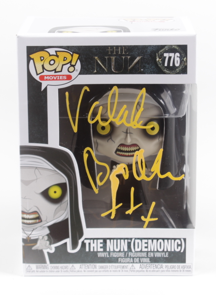 Bonnie Aarons Signed "The Nun" #776 Funko Pop! Vinyl Figure Inscribed ...